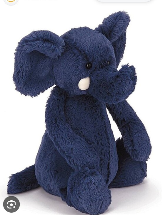 Jellycat | Toys | Jellycat Elephant Plush In Deep Navy | Poshmark